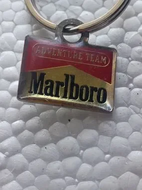 Marlboro | Other | Marlboro Adventure Team Keychain Red Gold Very Rare ...